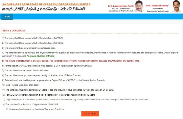 Andhra Pradesh Latest Recruitment 2019 [ APSBCL AAO/ ASO ]