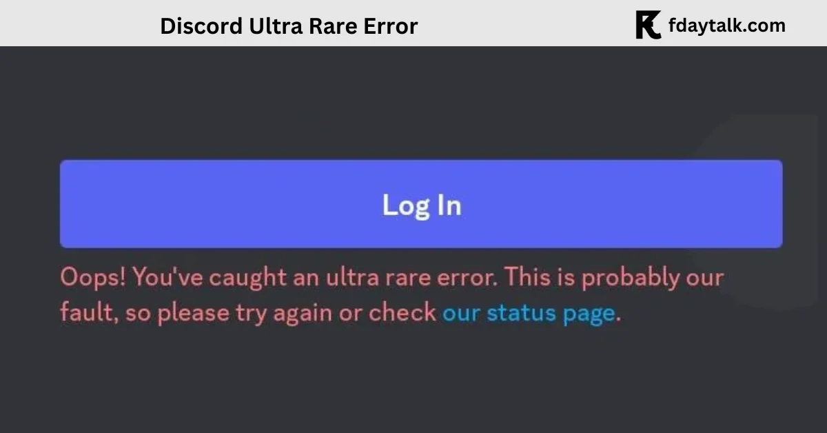 Fix Discord Ultra Rare Error – Quick Solutions (2025)
