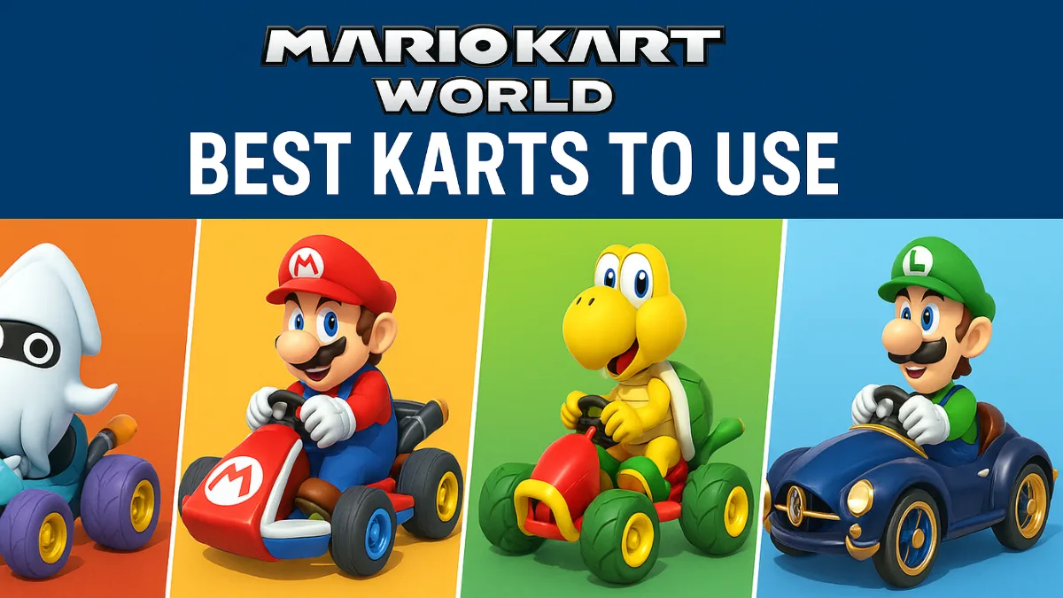 Best Karts in Mario Kart World: Stats, Combos, and Unlock Tips