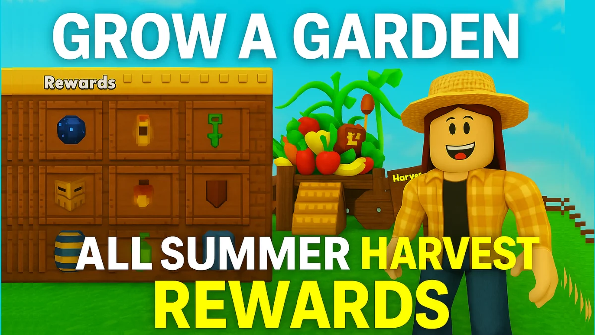 Grow a Garden Summer Harvest: All Rewards & How to Get Them