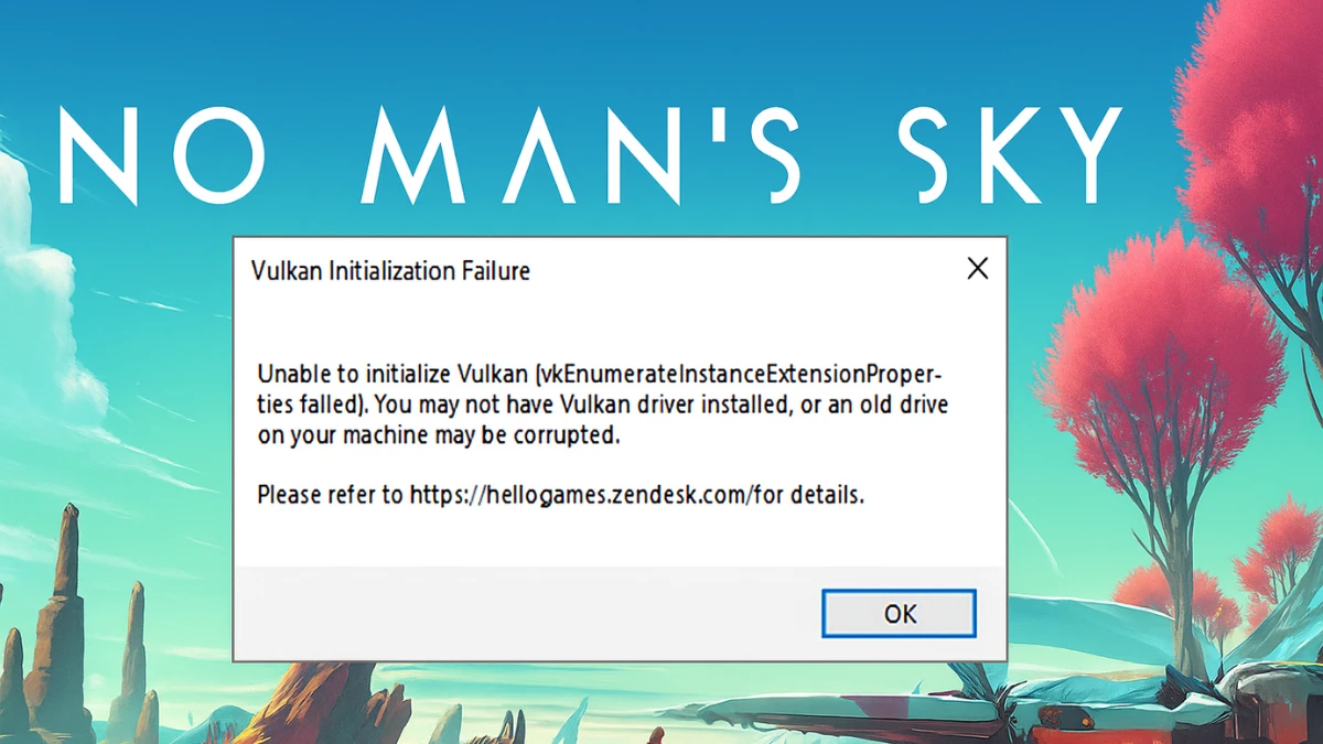 Fix Vulkan Driver Error in No Man’s Sky (Windows 11/10 Guide)