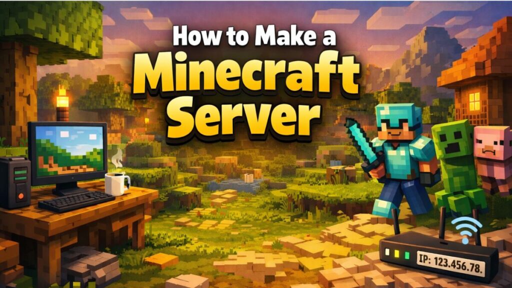 minecraft server tutorial | fdaytalk.com