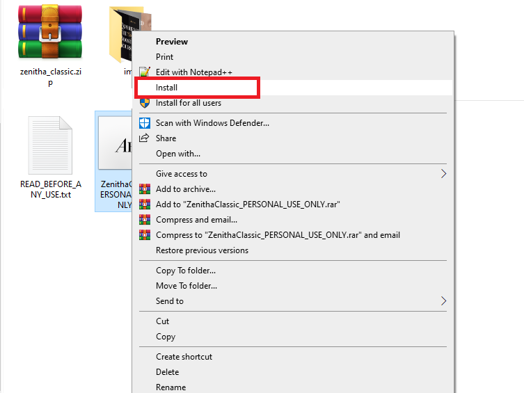 How to Install Fonts on Windows 11 and Windows 10