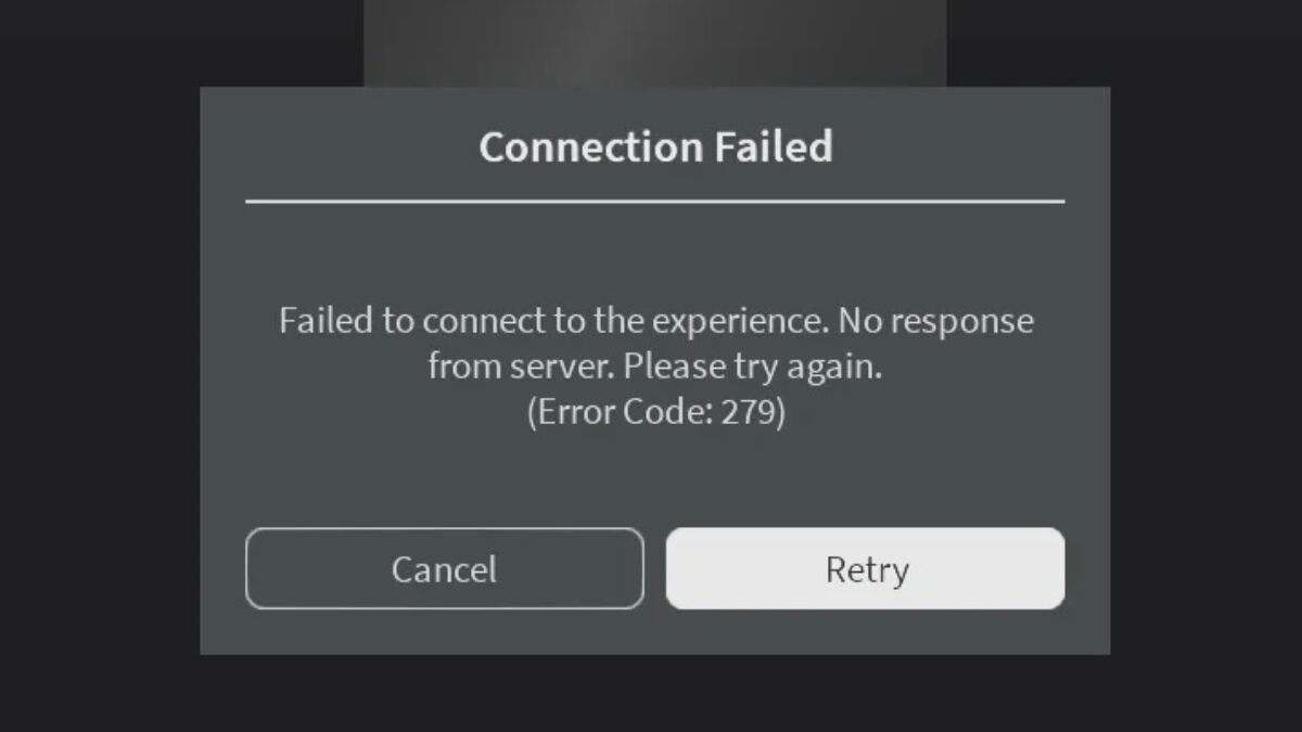 Roblox Error Code 279 VPN Fix – Connection Failed Solution